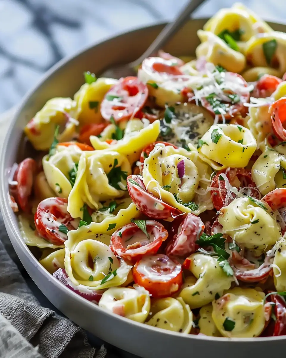 Fresh Grinder Tortellini Salad